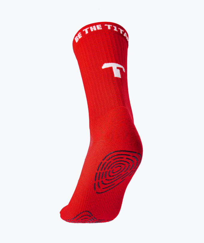 Grip Socks - Red Grip Socks